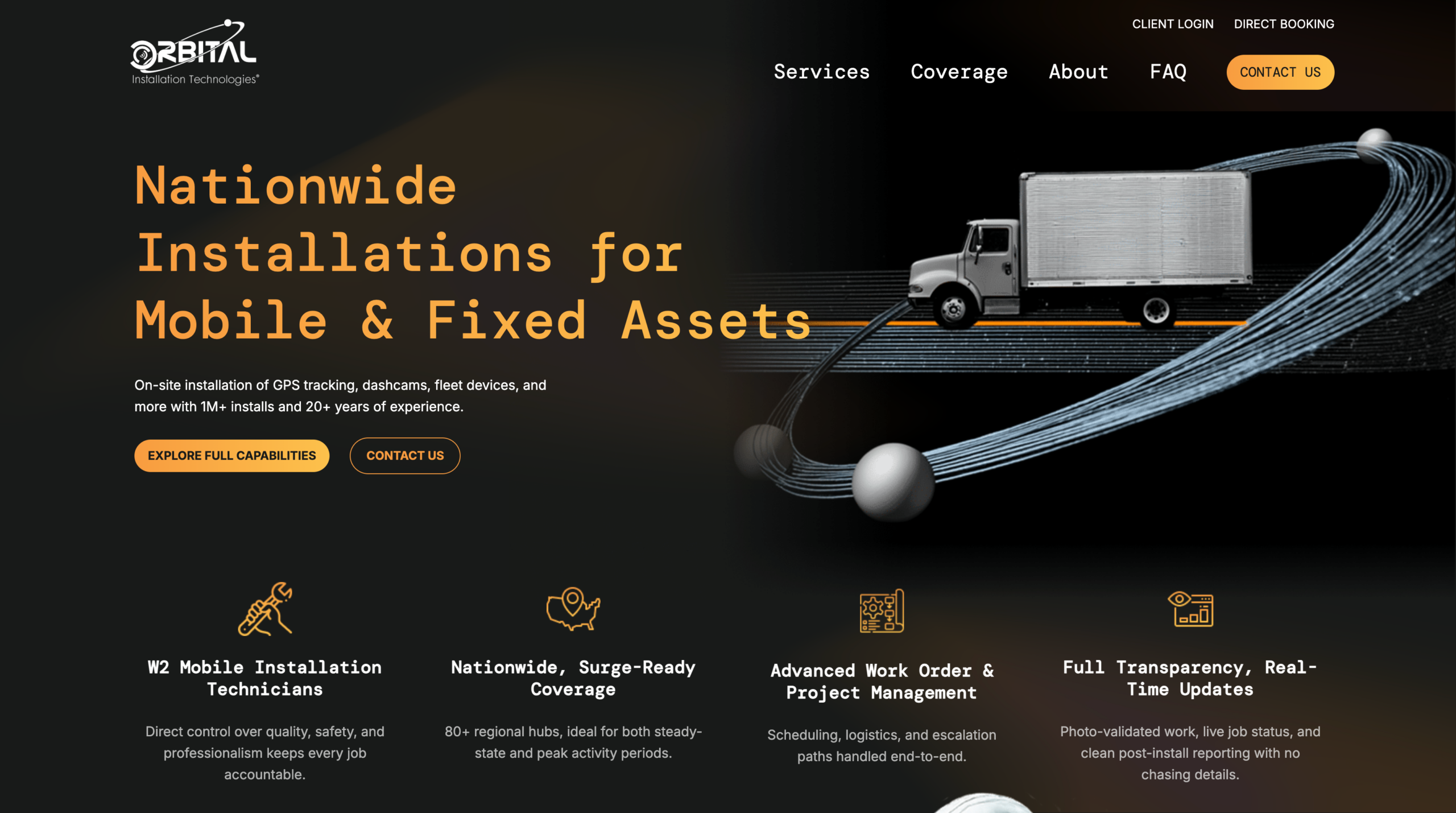 Mobile Installation Services - Orbital Installation Technologies LLC